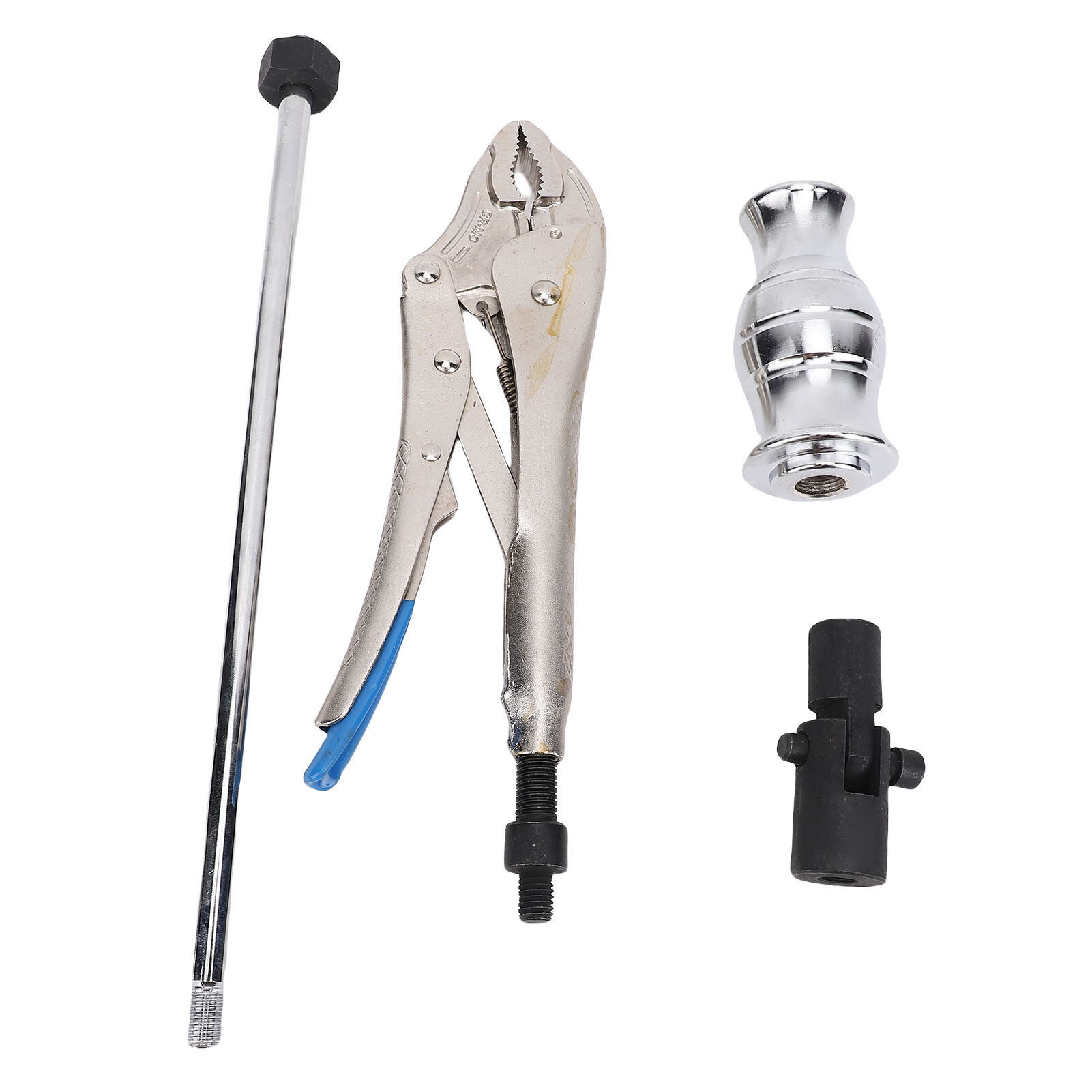 Набор плоскогубцев с фиксатором для ударного молотка, 9,8 дюймов (2 фунта), с быстросъемным поворотным соединителем для снятия болтов, штифтов, сальников и приводных валов шруса.