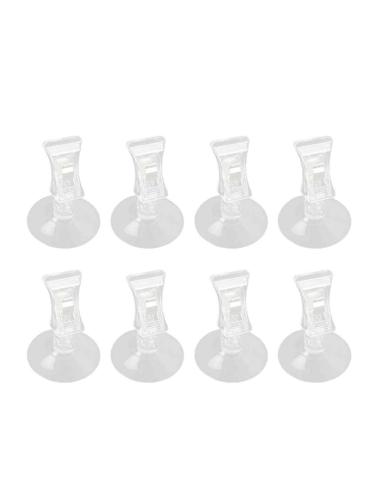 8 шт. держатели-присоски для удобной организации на кухне и в ванной