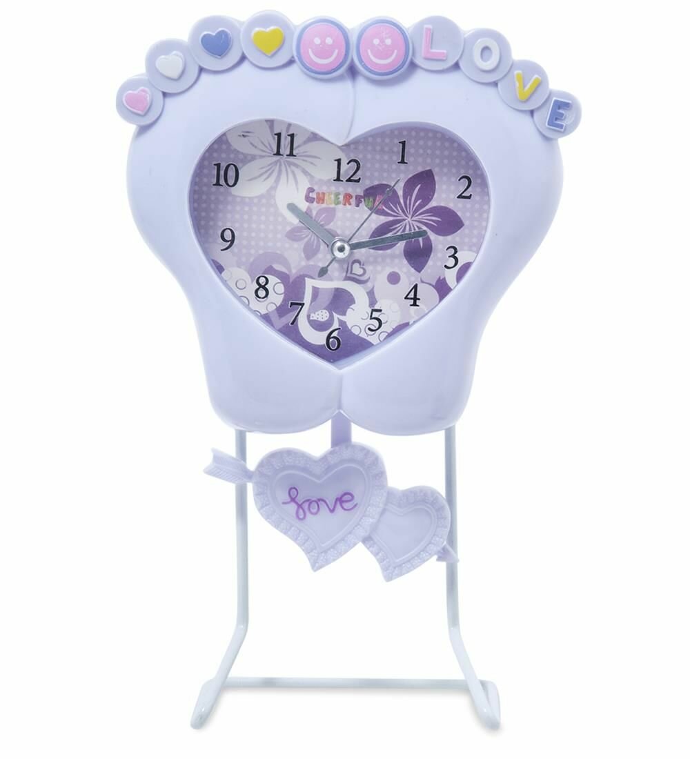 Часы "Сердце" фиолетовый A2191311