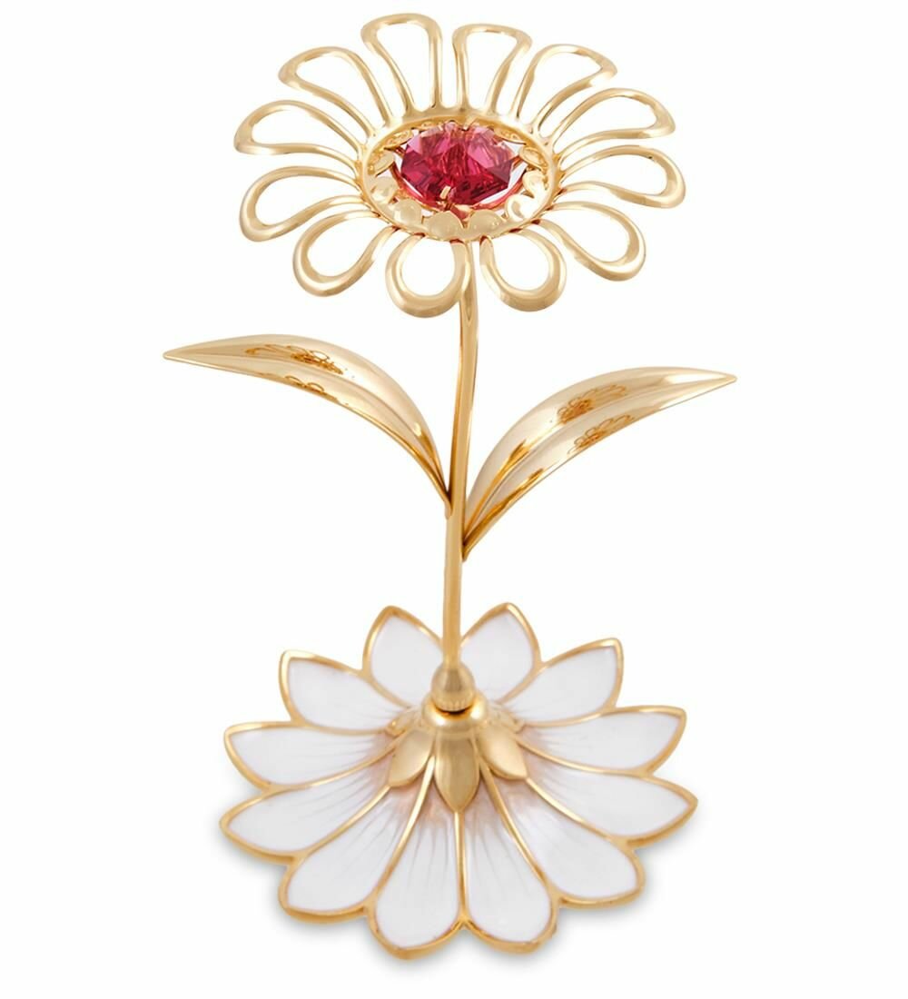 Фигурка Ромашка с цв. кр. A574656 Crystal Temptations, Металл, кристалл