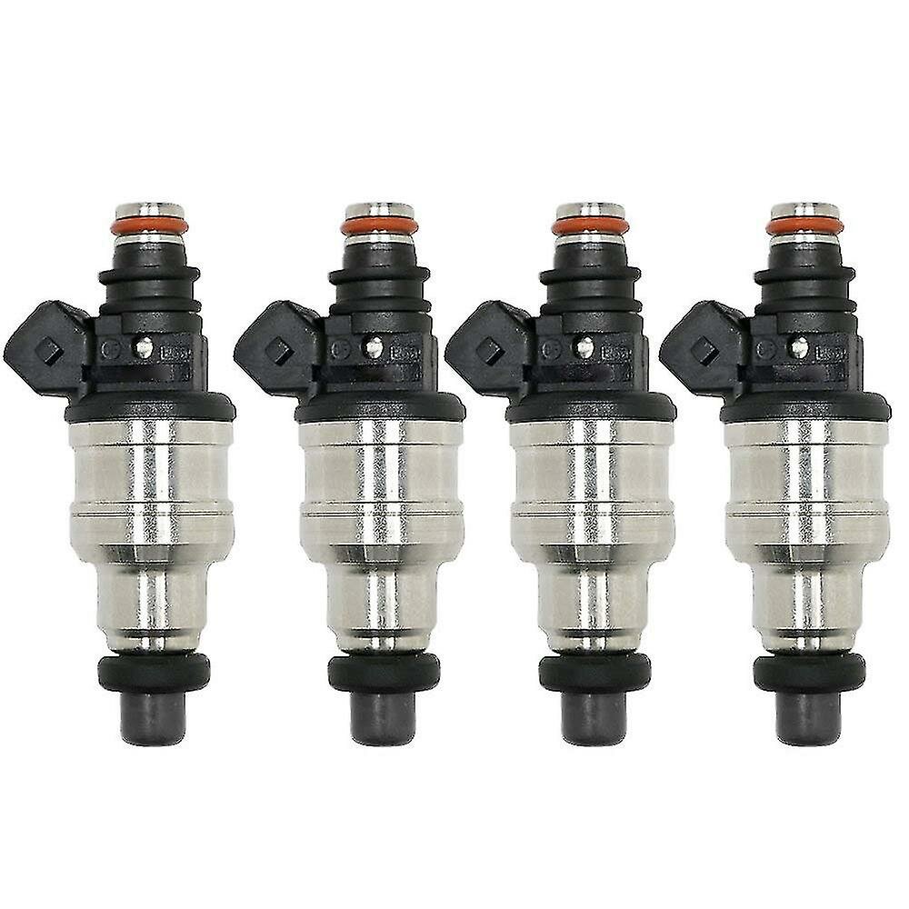 4 штуки форсунки топливные 550cc черного цвета для Honda Obd1 Obd2 B16 B18 B20 D15 D16 D18, Acura Integra, Accord, Civic, Del Sol, , Prelude, номера M02H550, материал пластик + металл