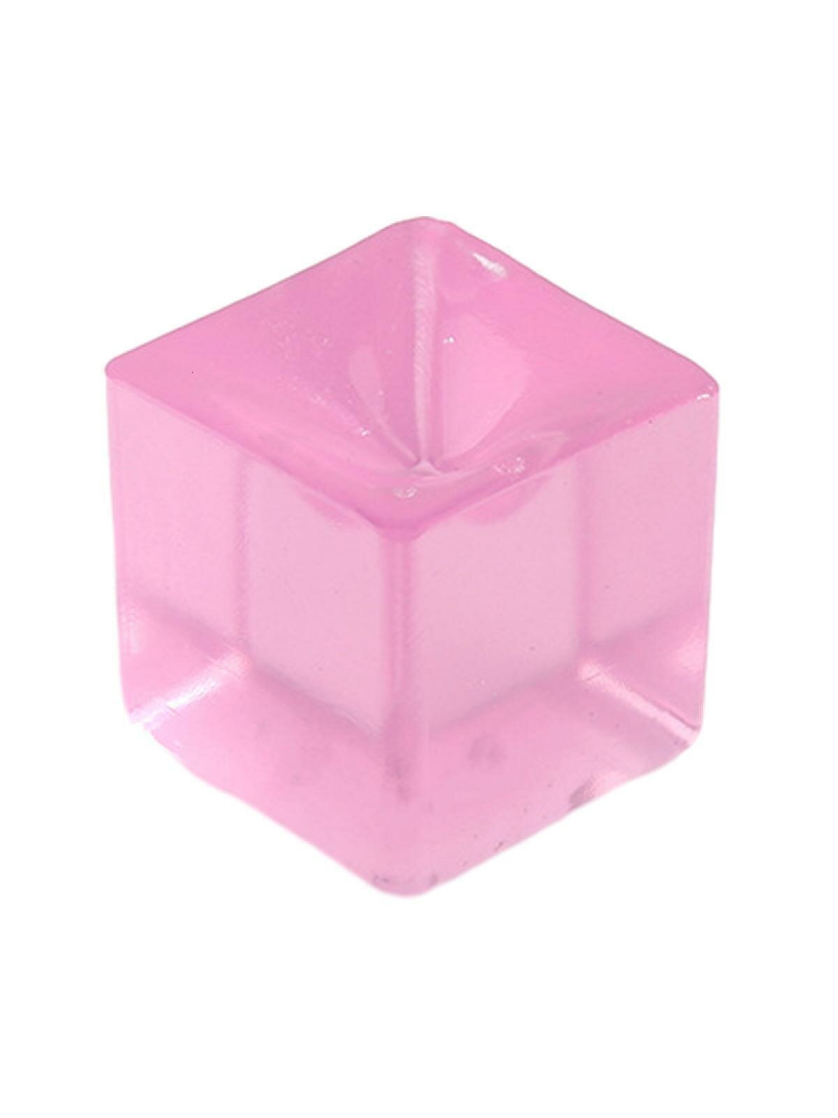 Прозрачный кубик льда Успокаивающая Игрушка Новинка для снятия стресса Ice Cube Офисная игрушка