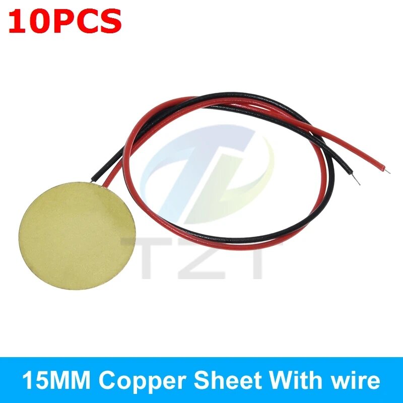 TZT Piezoelectric Ceramic Buzzer 10PCS 15MM
