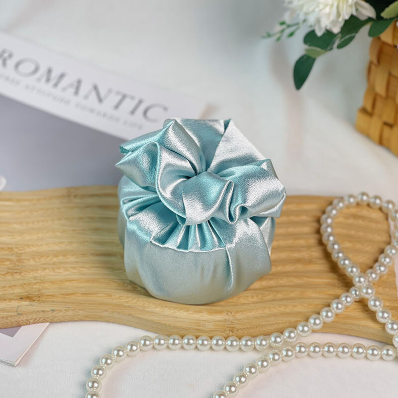 Коробка для свадебных конфет, коробка фуросики, тканевая пустая коробка, подарок для свадьбы, подарок для подружки невесты, сатиновая коробка для конфет