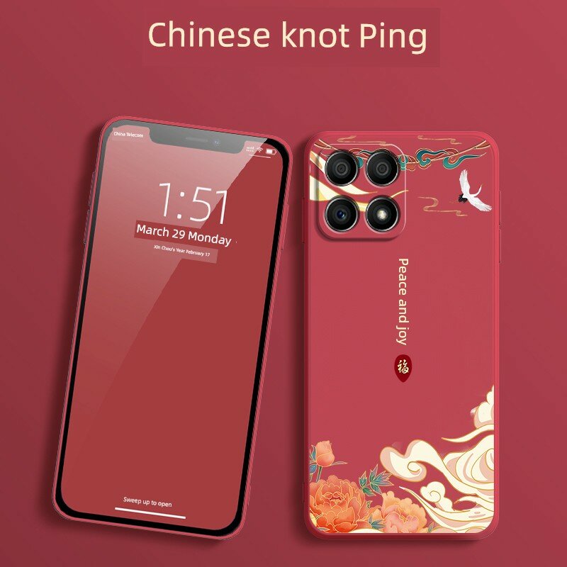 Матовый силиконовый чехол для Honor X30i - Розовый, одиночный чехол с защитой от царапин и мягкой текстурой