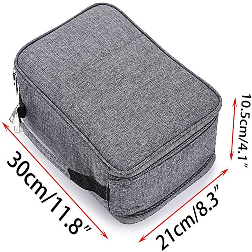 Большой пенал Amazon для переноски 300 карандашей и маркеров, многофункциональная сумка для художественных принадлежностей