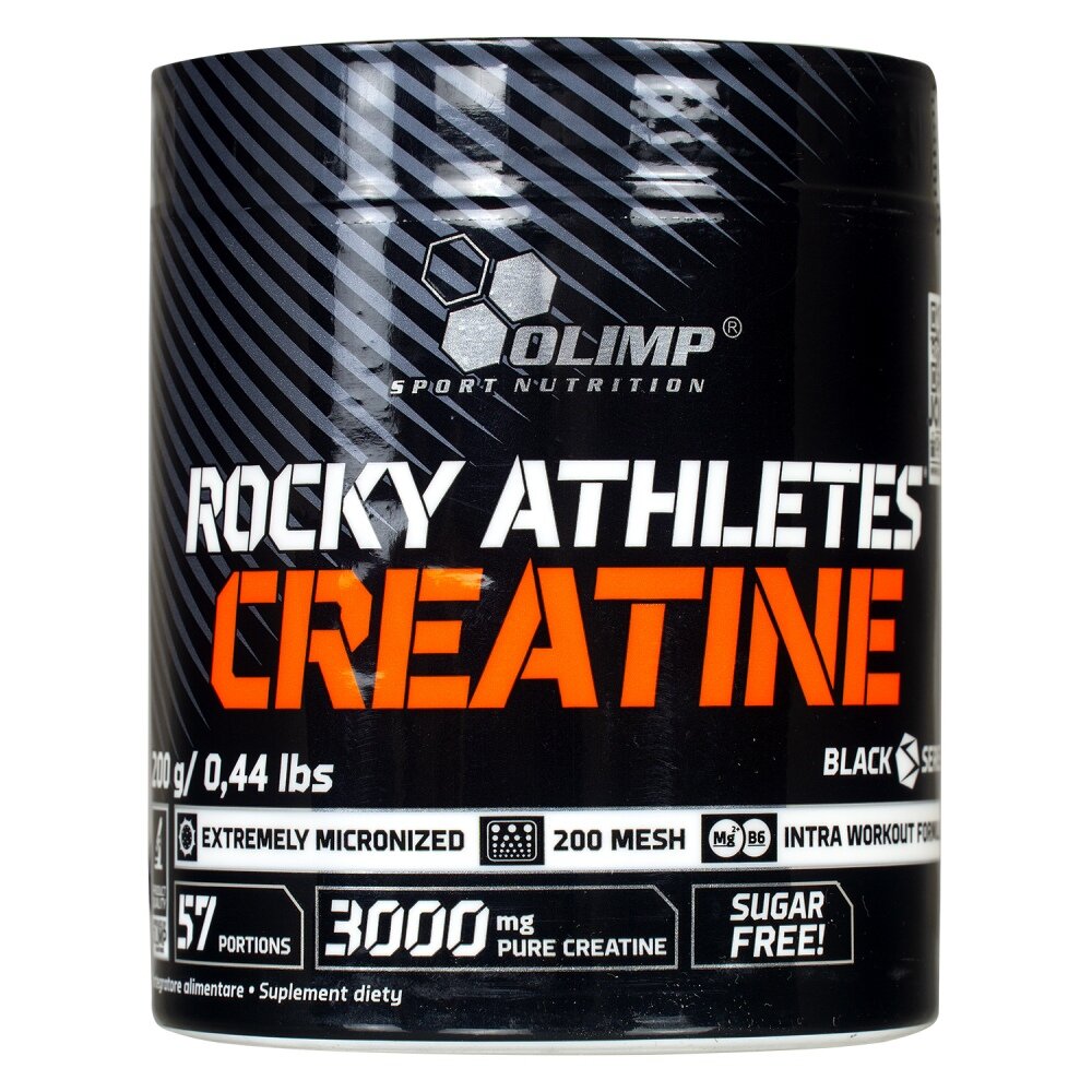 Креатин Olimp Rocky Athletes Creatine, 200 г, Вкус Unflavored / Без вкусовых добавок