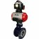 Затвор DN.ru WCB-316-M-F-ISO Ду80 Ру25 с пн. прив. DA-105, пн. распред. PND2-220...
