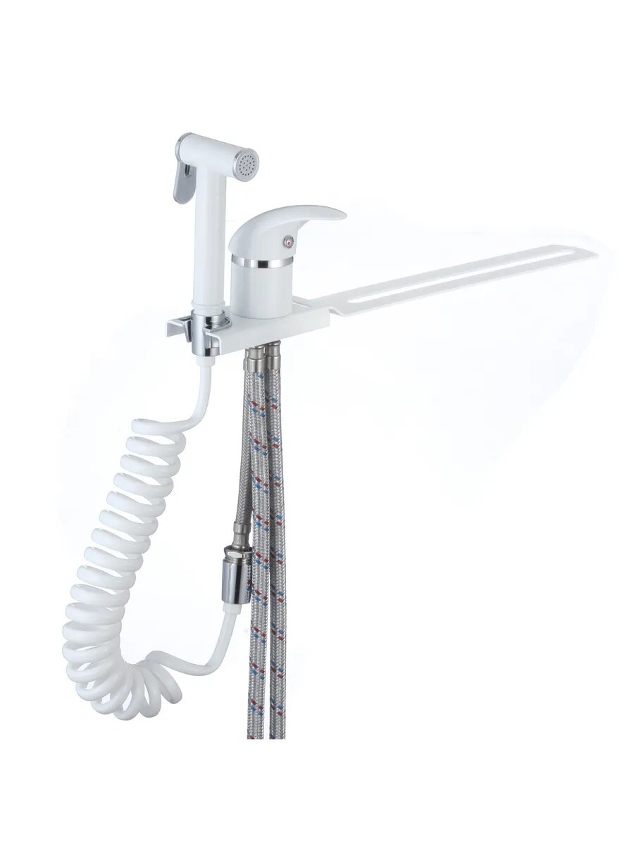 Смеситель с гигиеническим душем для биде и унитаза