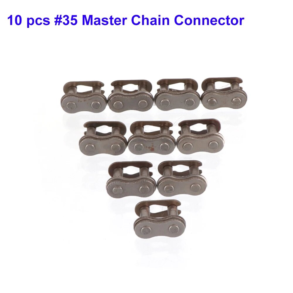 # 35 роликовая цепь со соединительными звеньями для Baja Doodle Bug Motovox, мини-велосипед, велосипед, гавань, грузовой хищник, 212 куб. см, детали для картинга