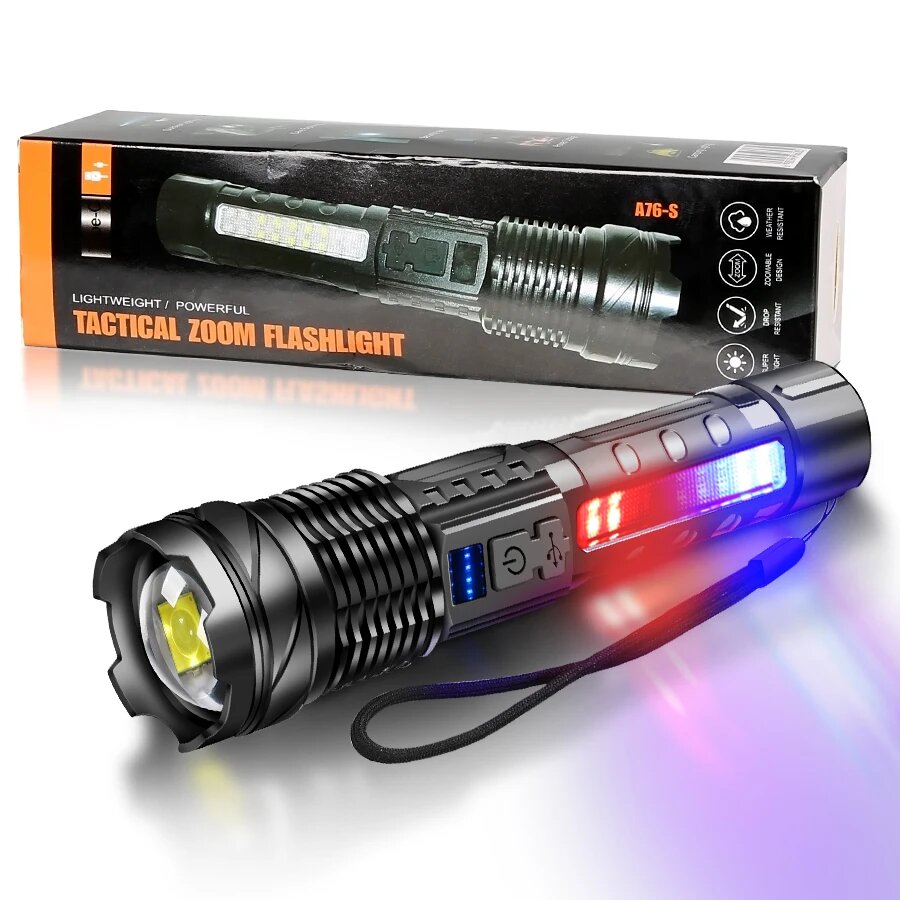 Тактический фонарик S-140 XHP50, цвет: 1pack