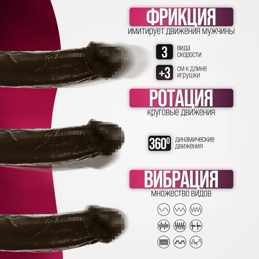 Фаллоимитатор, 21.5см — фото 1