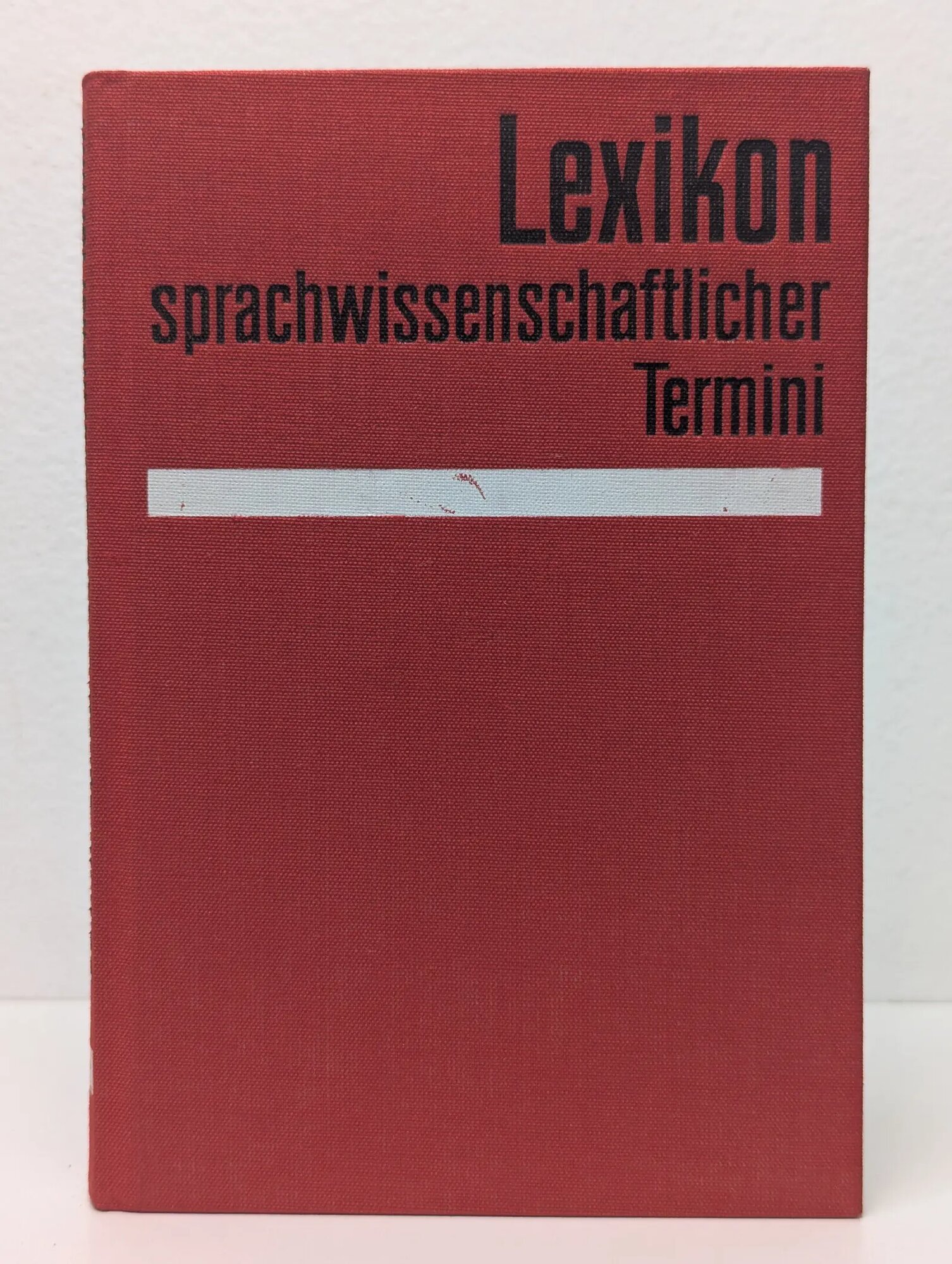 Lexikon sprachwissenschaftlicher Termini Бартшад Бриджит, Конрад Руди, Хейнеман Вольфганг 1985