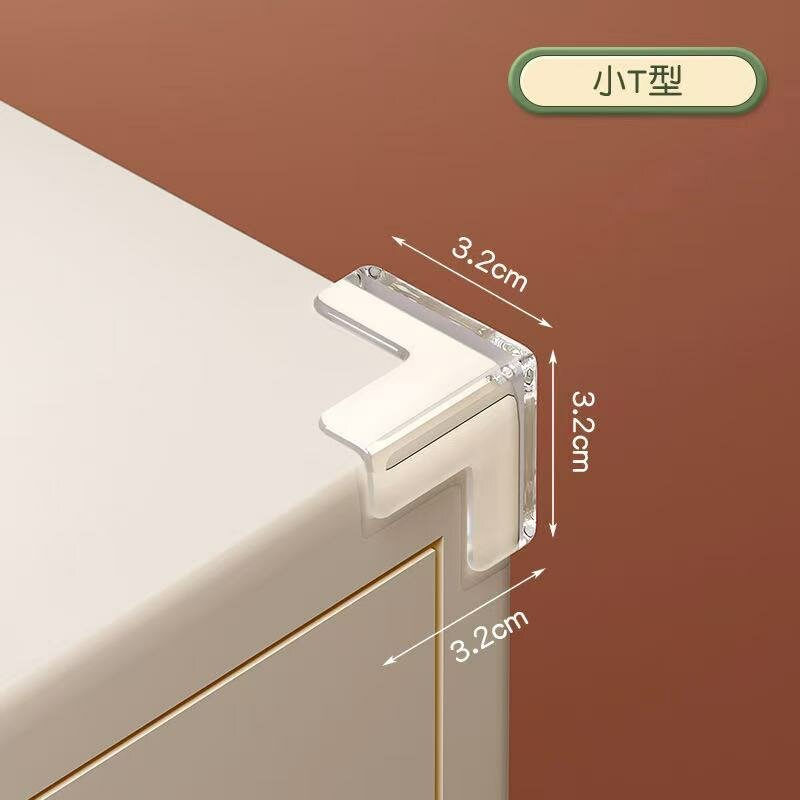 Детский прозрачный защитный уголок от ударов, защитный уголок для мебели, мягкая кромка для кофейного стола, ПВХ защитный чехол