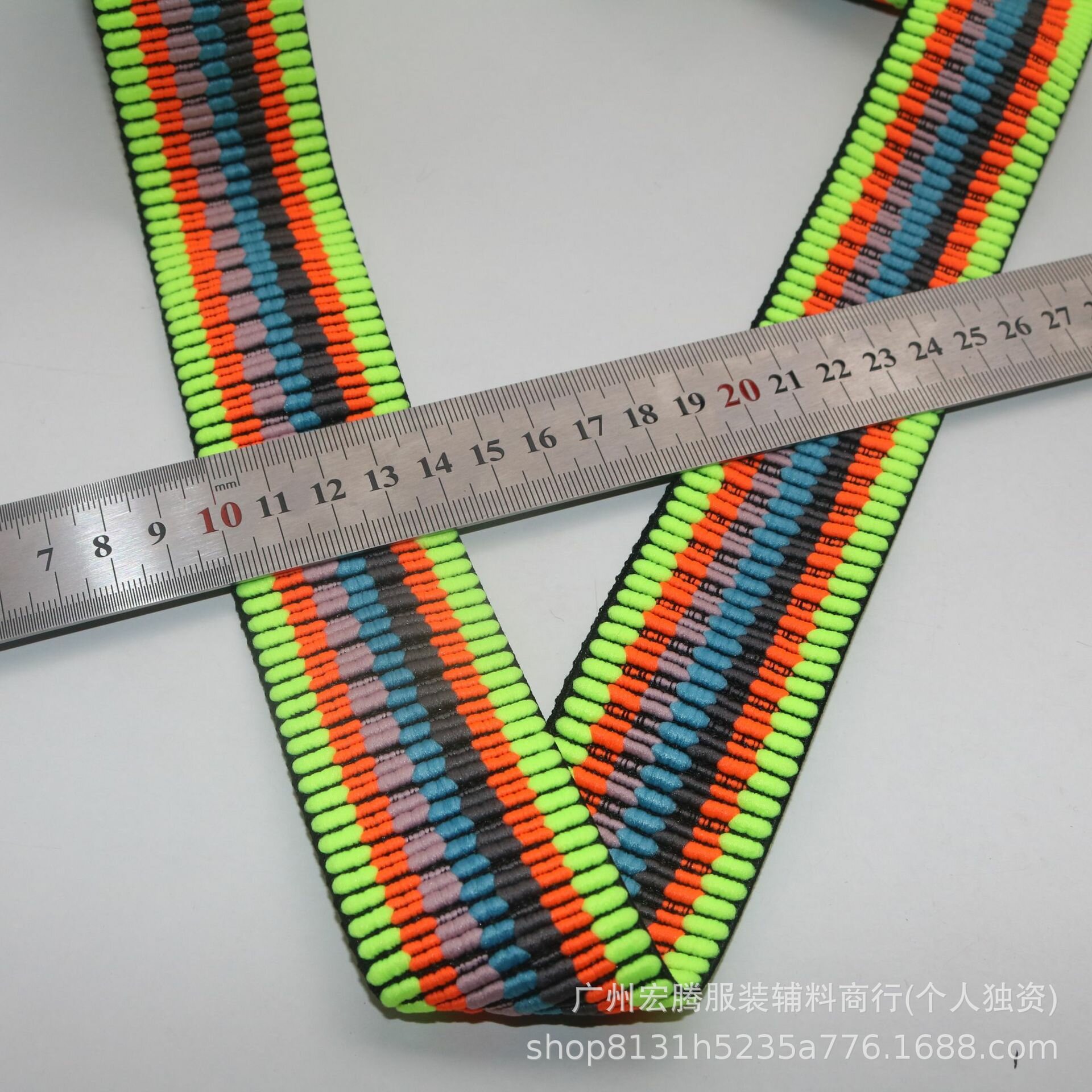 4 см 5 см этнический стиль, цветные бусины, полосатый жаккард, эластичная лента, узор для майки, плиссированная тесьма