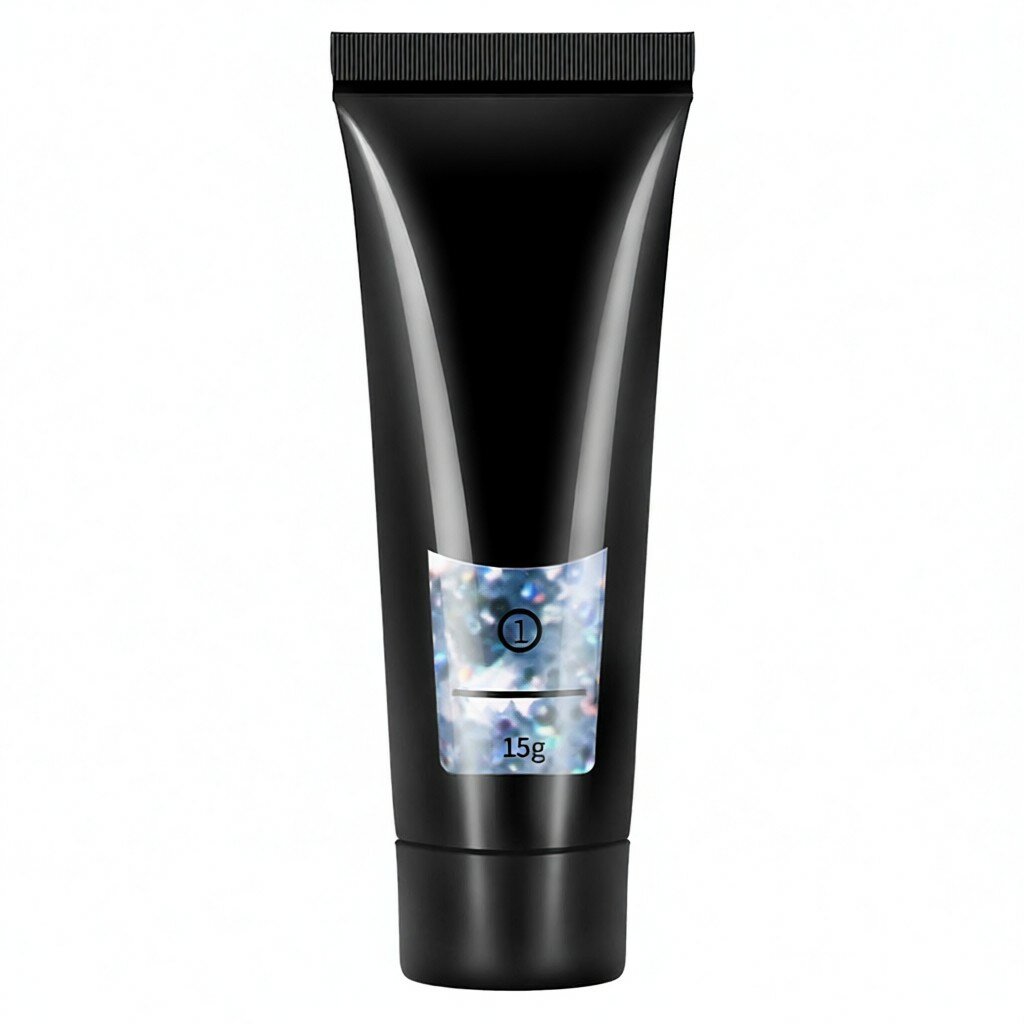 Клеи для ногтей Fast Building Crystal Gel с пaillette, 15g, расширение ногтей, цвета 01, 02, 03, 04, 05, 06, 07, 08, 09, 10 (по выбору)