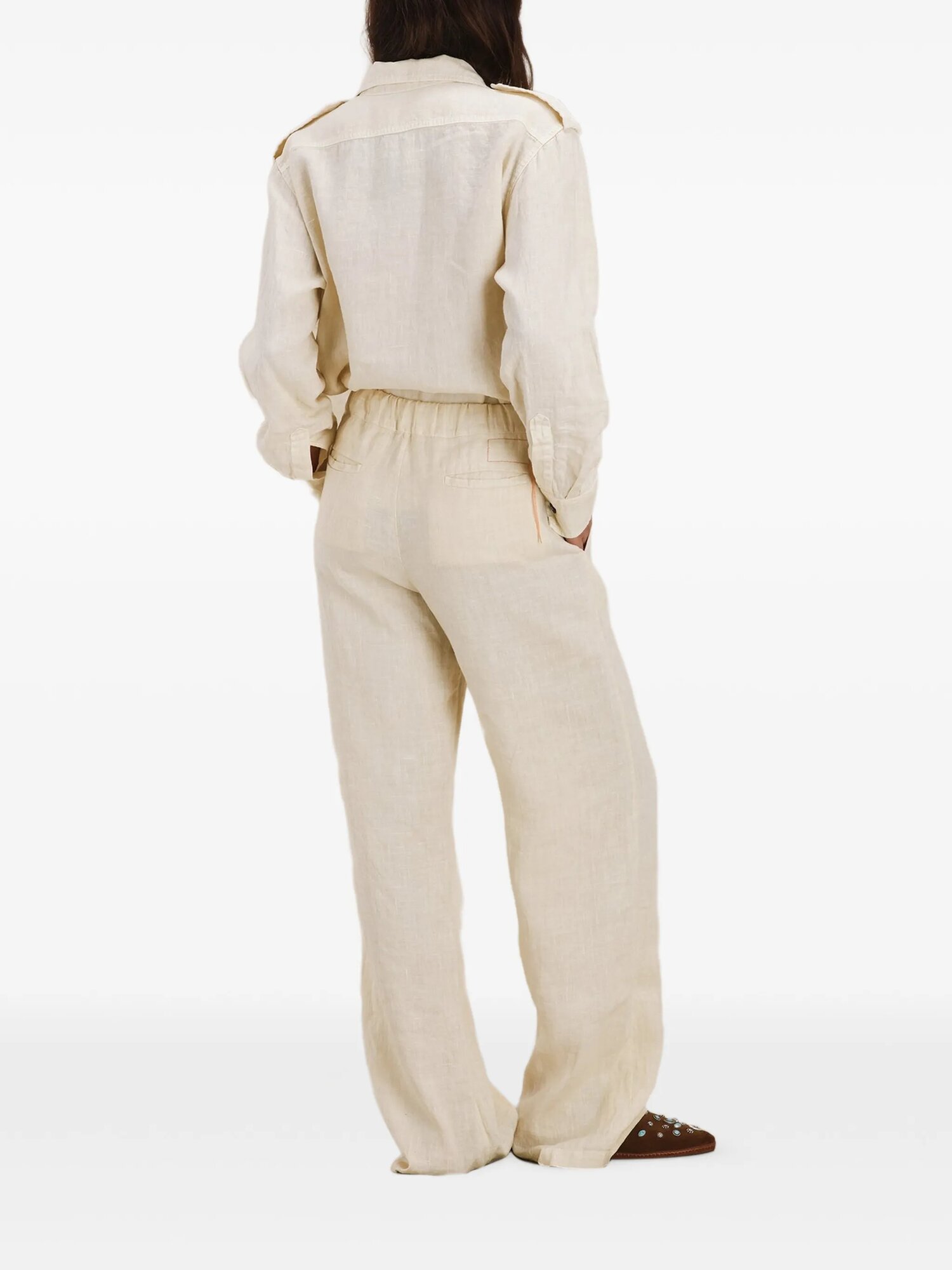Брюки FORTELA Drawstring trousers, размер 44, разноцветный — фото 1