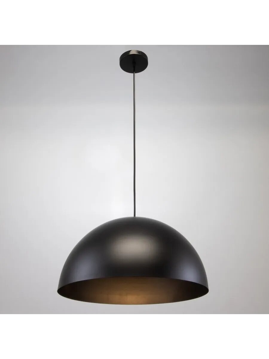 Стильная черная люстра в лофт-стиле