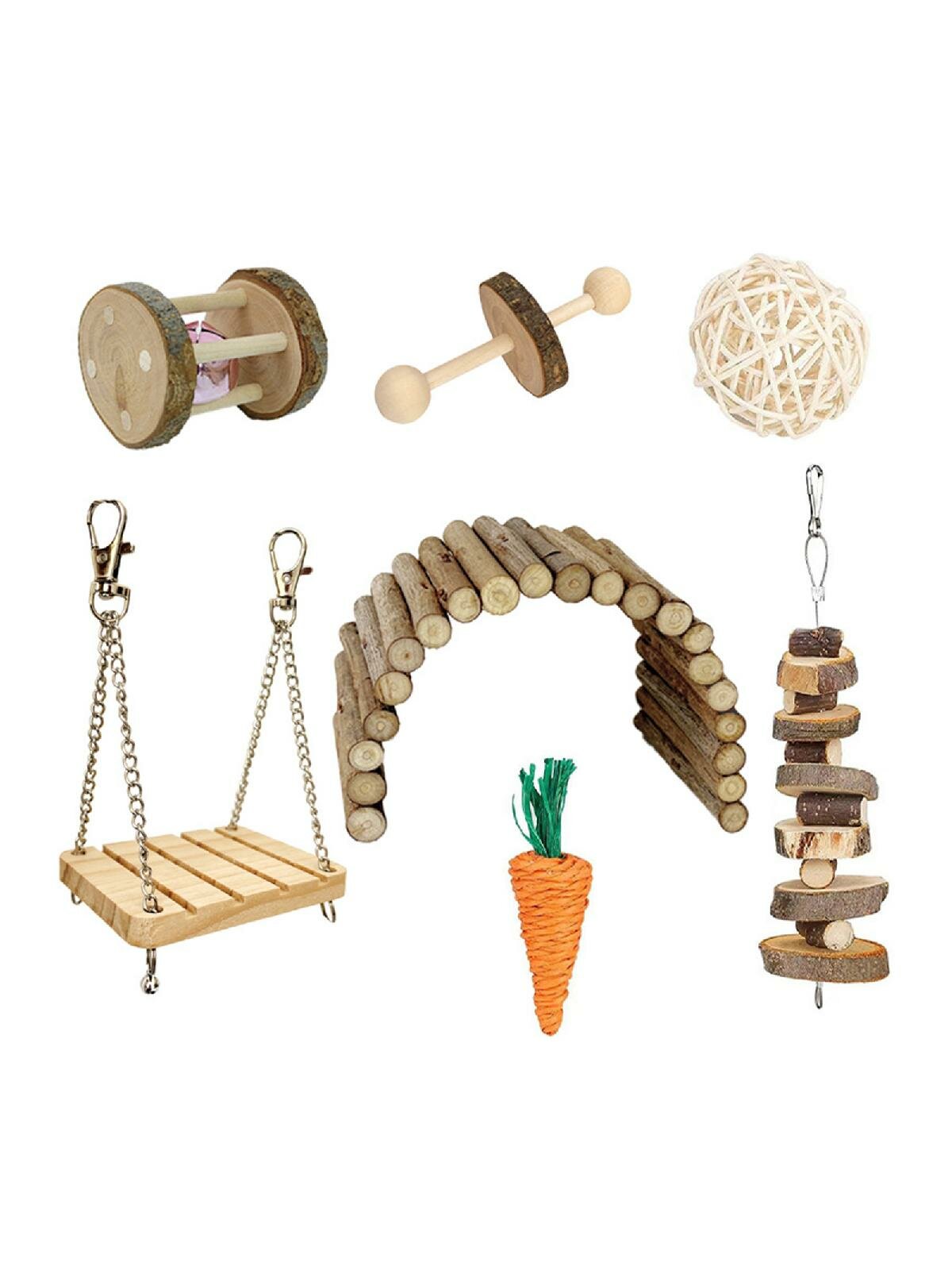 Качели для Ландшафтного дизайна Хомяка С Арочным Мостом