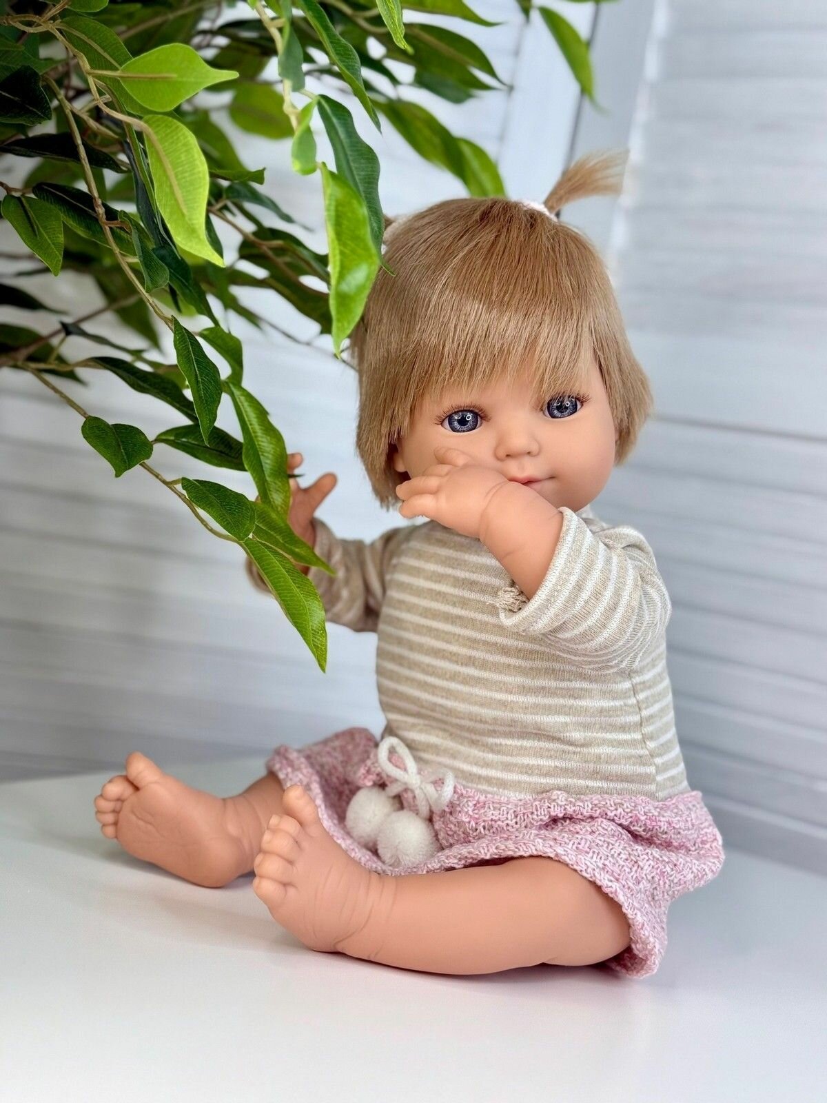 Кукла Реборн мягконабивная 50 см Малыш Сладкий (1226)