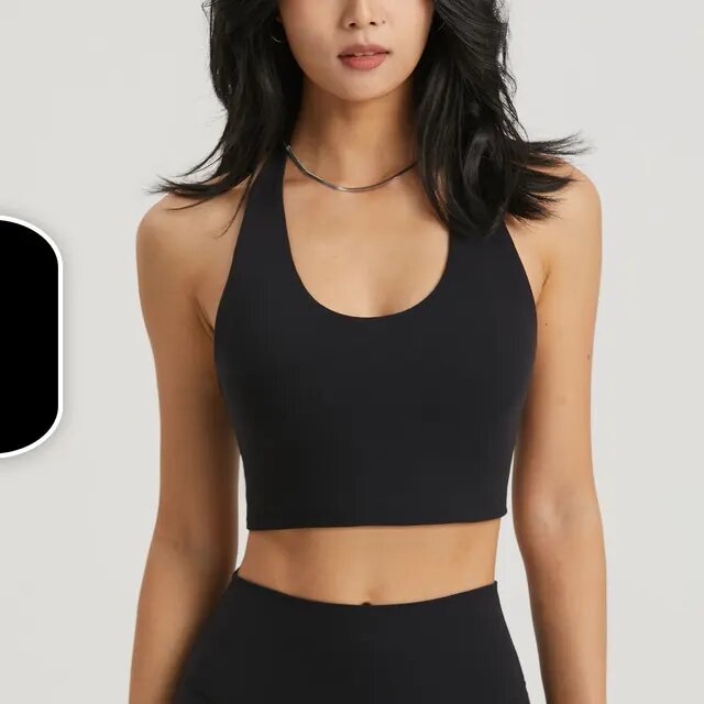 Новый спортивный бюстгальтер из лайкры с открытой спиной для женщин, для тренажерного зала, фитнеса, быстросохнущий жилет для йоги, спортивные леггинсы, нижнее белье, женская одежда. размер,48/XL