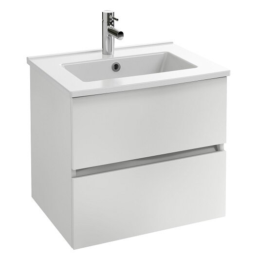 Тумба с раковиной Jacob Delafon TOLBIAC 60 белый глянцевый