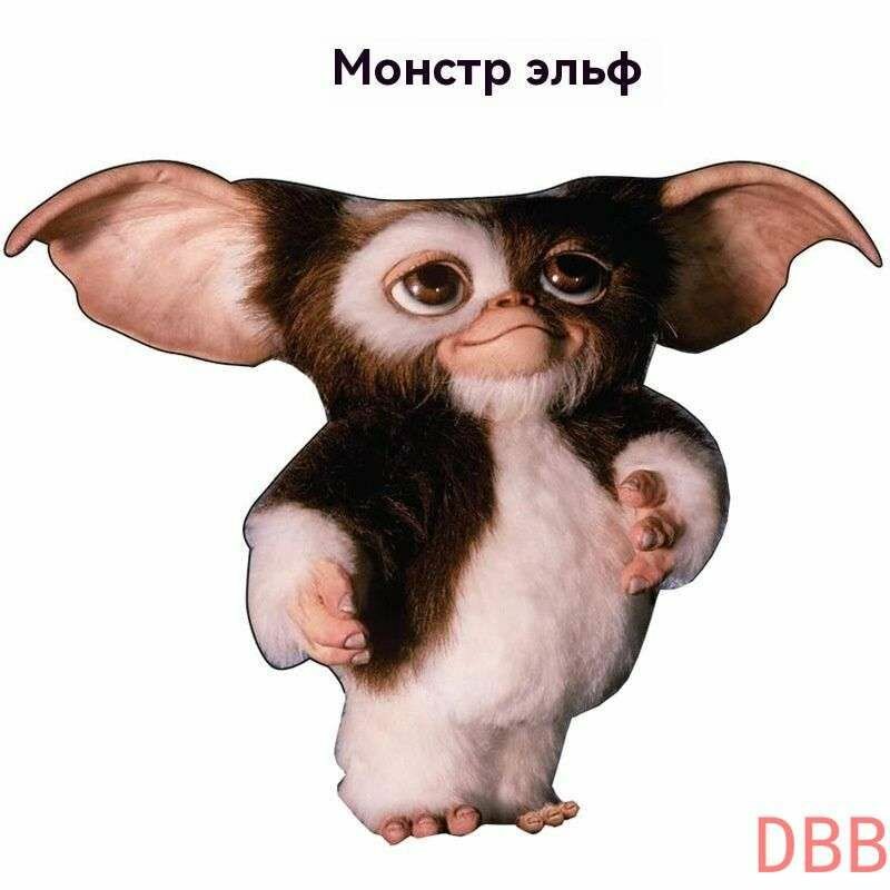Маленький монстр Gizmo, кукла-плюшевая игрушка, Маленький монстр Гизмо