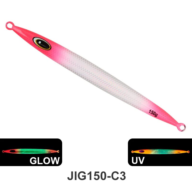 Розовая джиг-приманка OBSESSION J150-C3, 500g