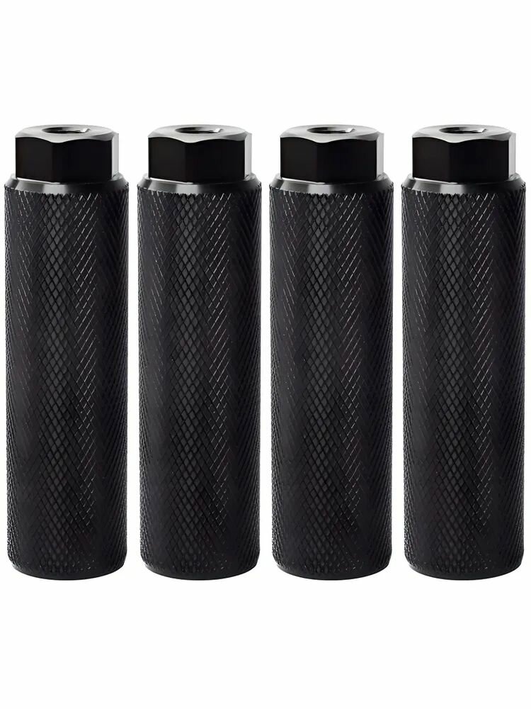 BESTSKY 4 шт. велосипедные пеги, алюминиевые антискользящие для BMX, нагрузка до 500 фунтов, для осей 3/8 дюйма.