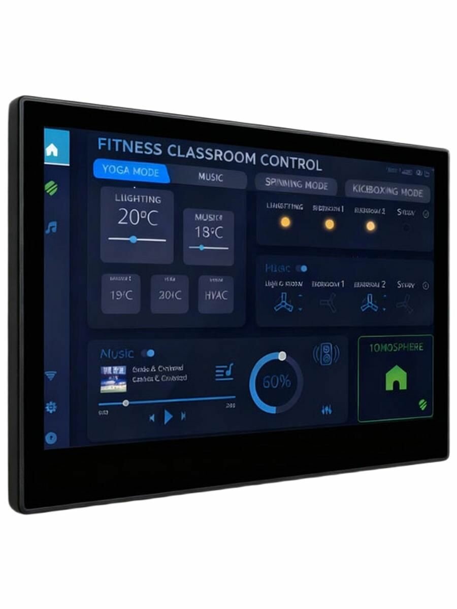 Сенсорная панель Portworld YC-SM14P 14 Android PoE контроллер умного дома, Full HD, Wi-Fi, Ethernet, RS485