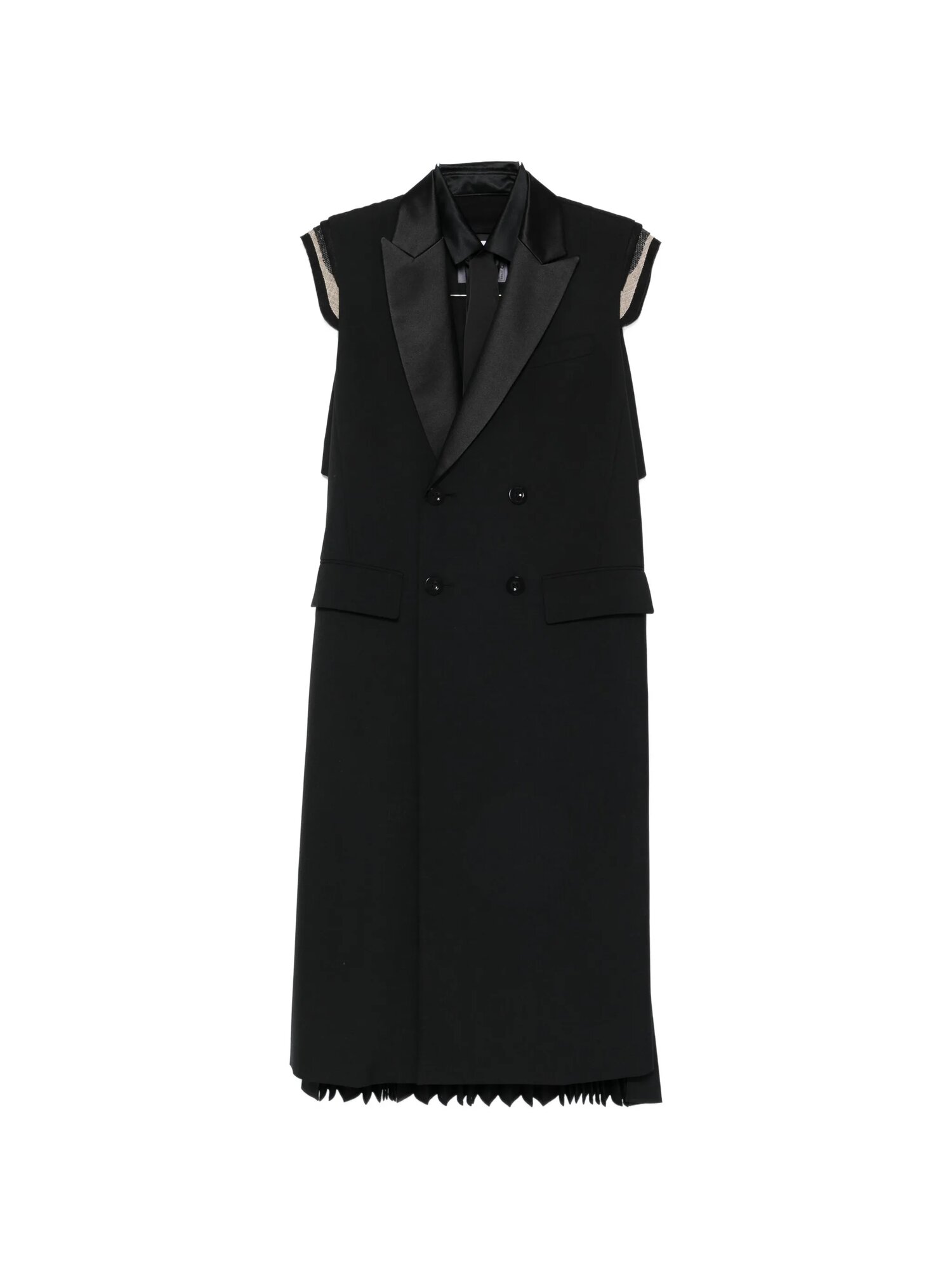 Платье Sleeveless double-breasted midi dress