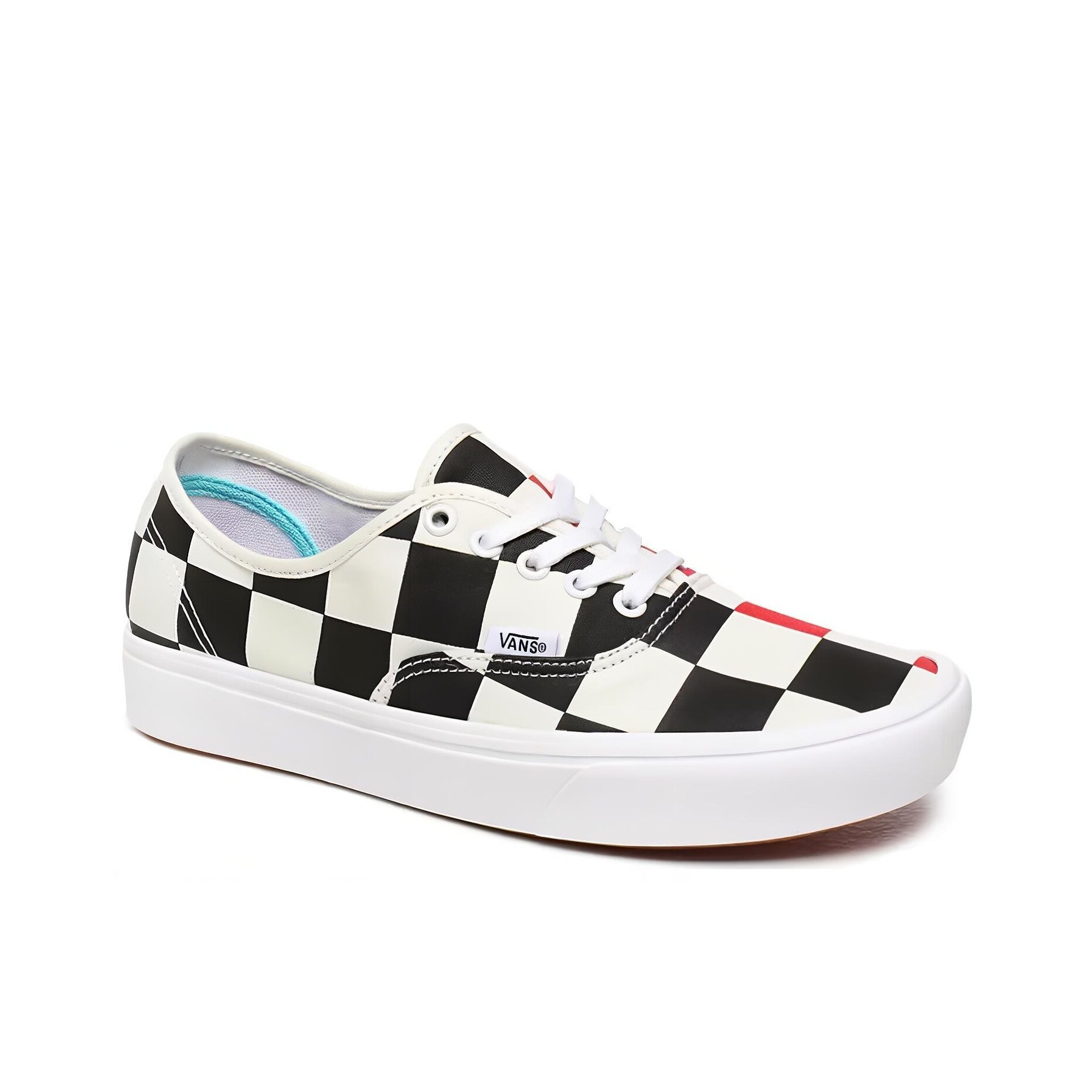 Кроссовки VANS Authentic, размер EU 37 стопа (23.5CM), white — фото 1