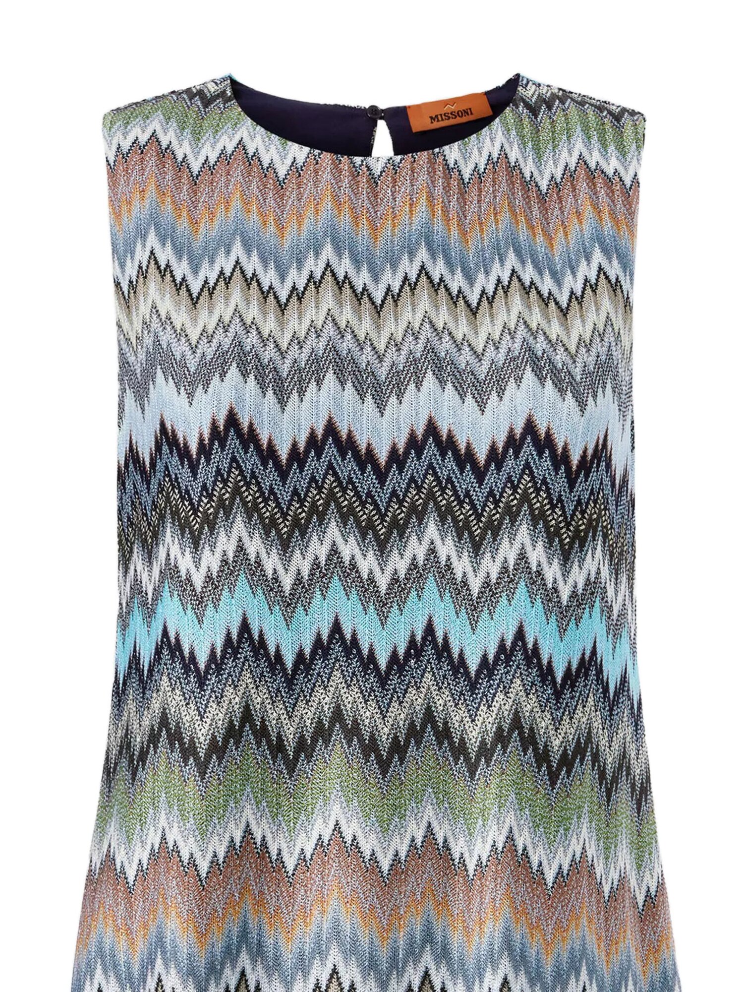 Платье Missoni, размер 44, синий — фото 1