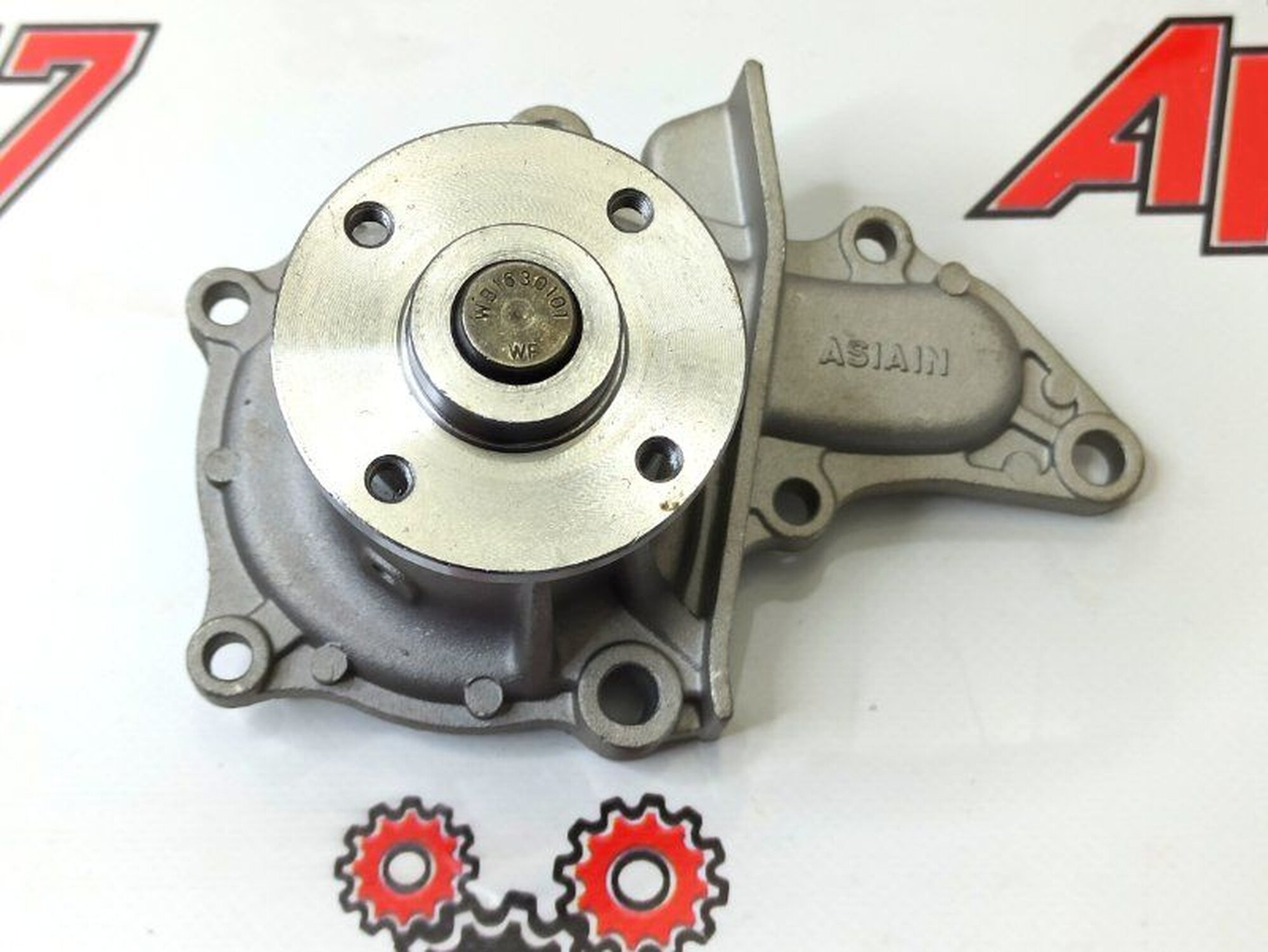 Помпа (водяной насос) AISIN T109, для автомобилей Toyota 7A, 1 штука — фото 1