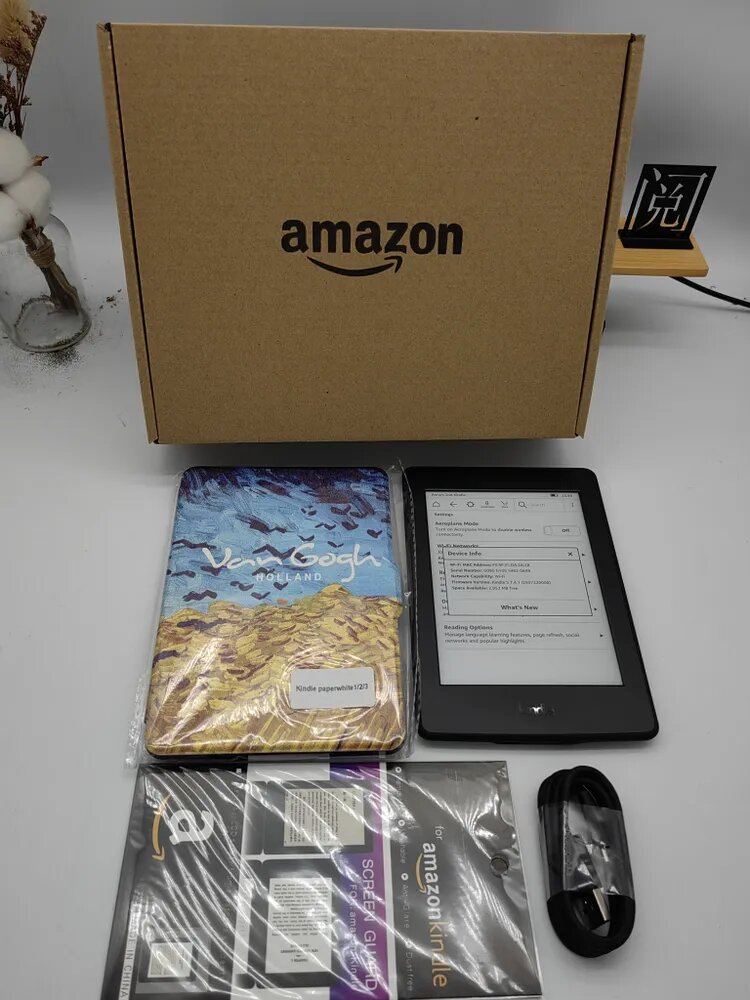 Amazon Kindle 6" Электронная книга, черный