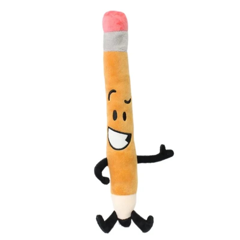 BFDI Battle For Dream Island плюшевая игрушка коротко plush toy Pencil 30cm