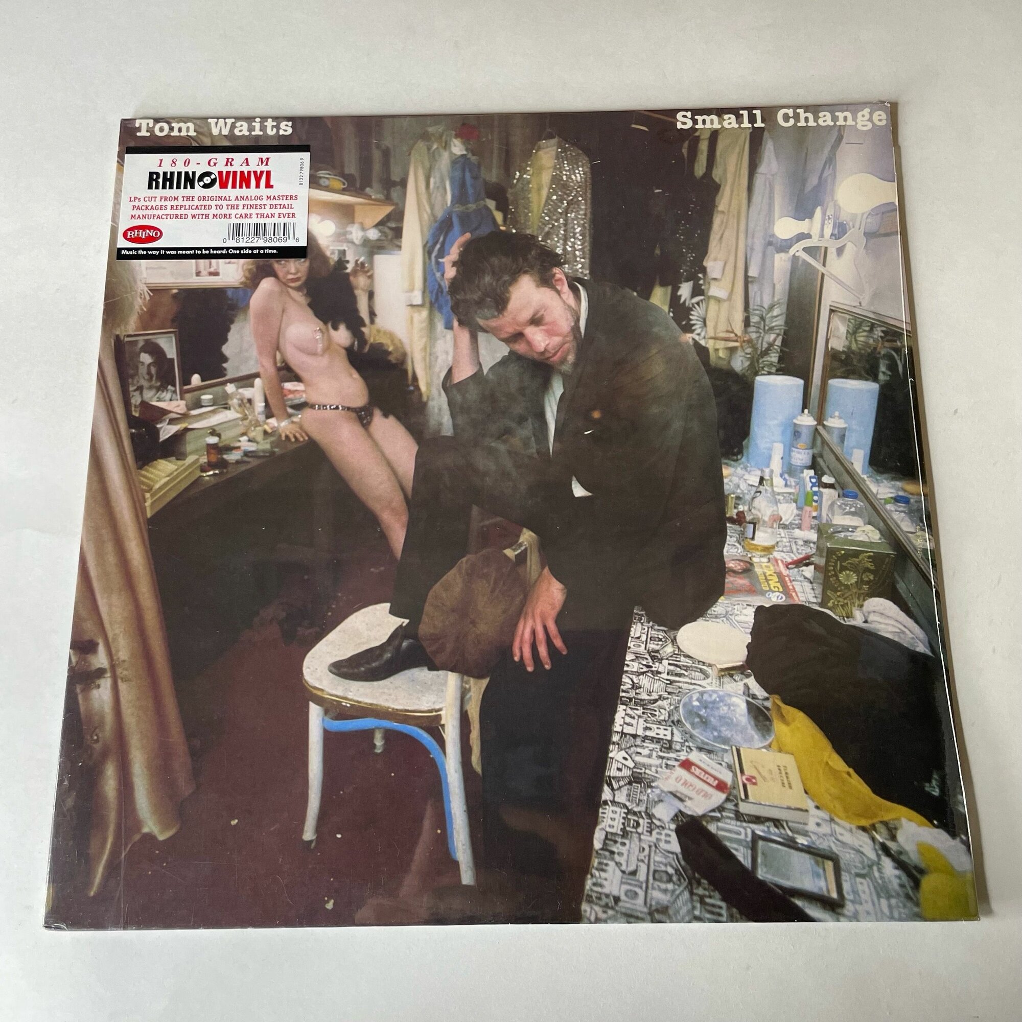 Винтажная виниловая пластинка LP Tom Waits Small Change (EU 2011) (Запечатана)