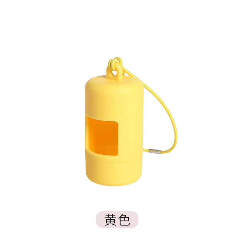 Сборщик экскрементов для домашних животных с эластичной матовой поверхностью, ABS-пластиковый контейнер для мешков