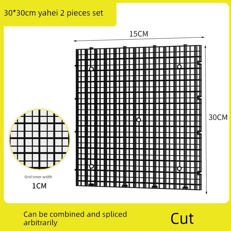 Сетка-сетка для защиты аквариума от прыгающих рыб, изоляционная сетка, перегородка, донный фильтр, донное основание