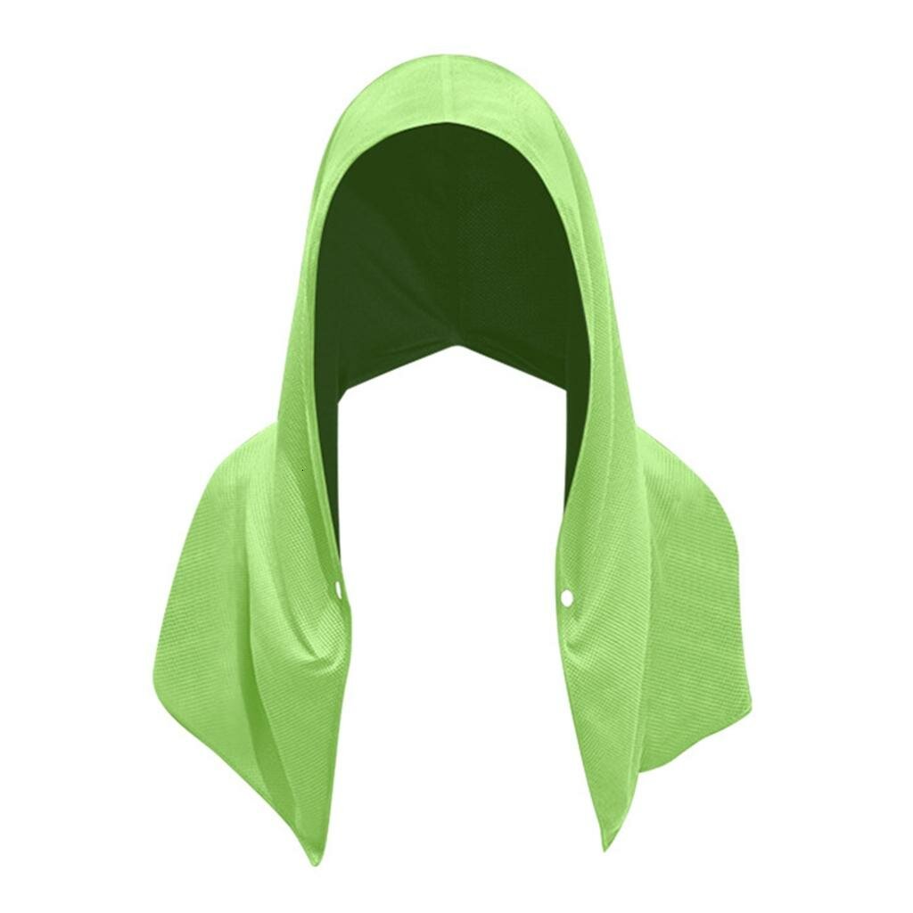 Охлаждающее полотенце для шеи, ярко - зеленый