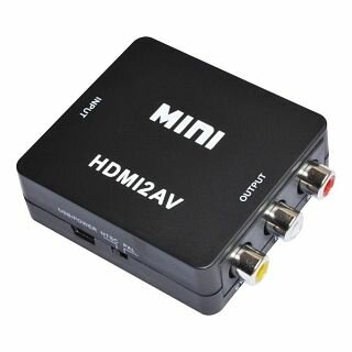 Конвертер HDMI - AV, переходник HDMI на AV, адаптер
