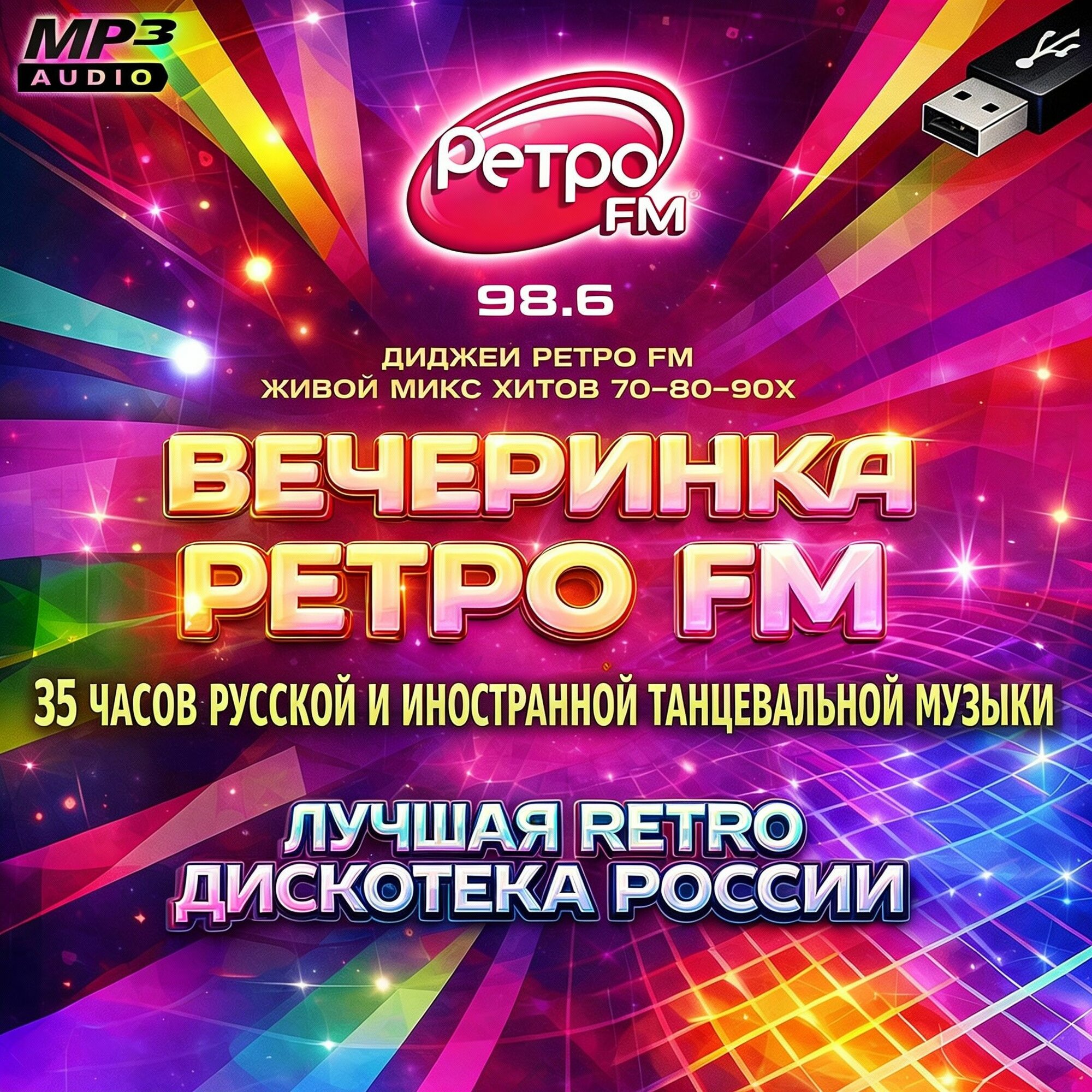 Вечеринка Ретро FM - лучшая дискотека в России (часть 1)