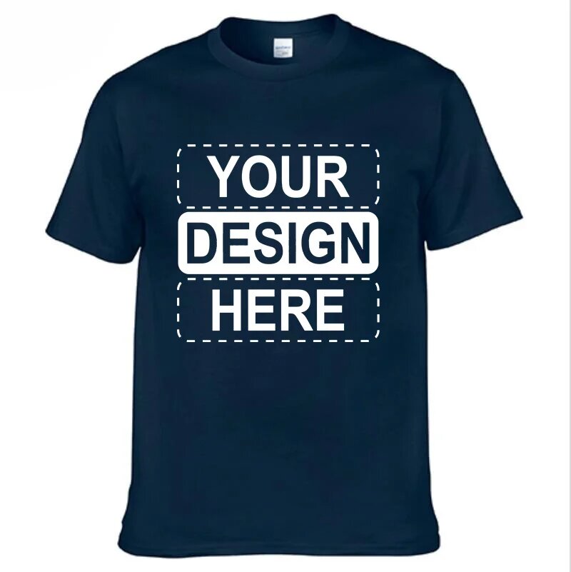 Футболка мужская темно-синяя, Color: Navy