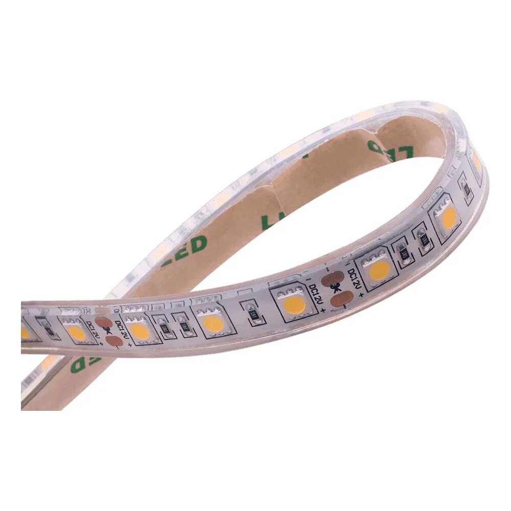 Светодиодная лента SWG 14,4 Вт/м SMD5050, IP68, Теплый, 12В, 3М SWG560-12-14.4-WW-68-M