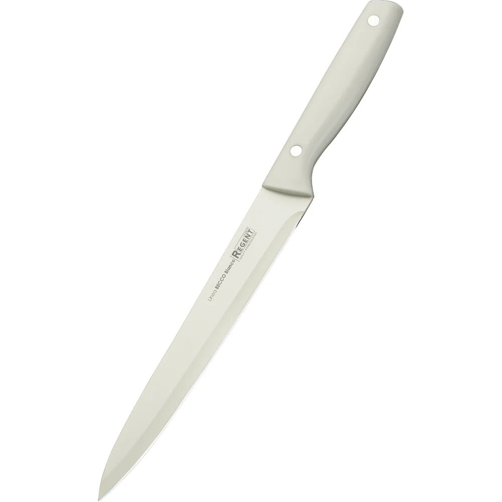 Нож разделочный Regent inox 205/340 мм (slicer 8) Linea BECCO Bianco 93-KN-BB-3