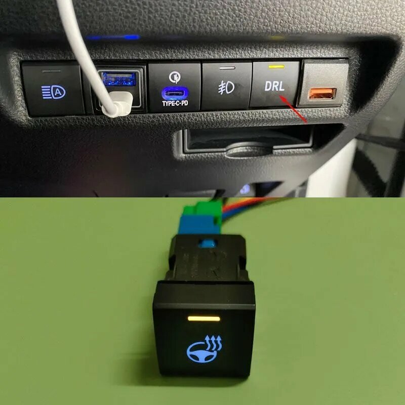 Кнопка на приборной панели