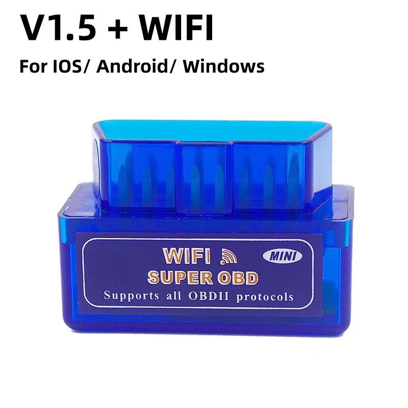 WiFi OBD2 сканер Super OBD V1.5 для iOS/Android/Windows