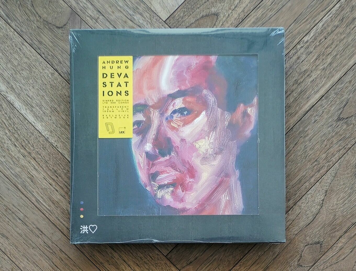 Виниловая пластинка Brand new unopened vinyl Limited Dinked Edition Yellow LP-Andrew Hung-Disasters (2021)-LEX