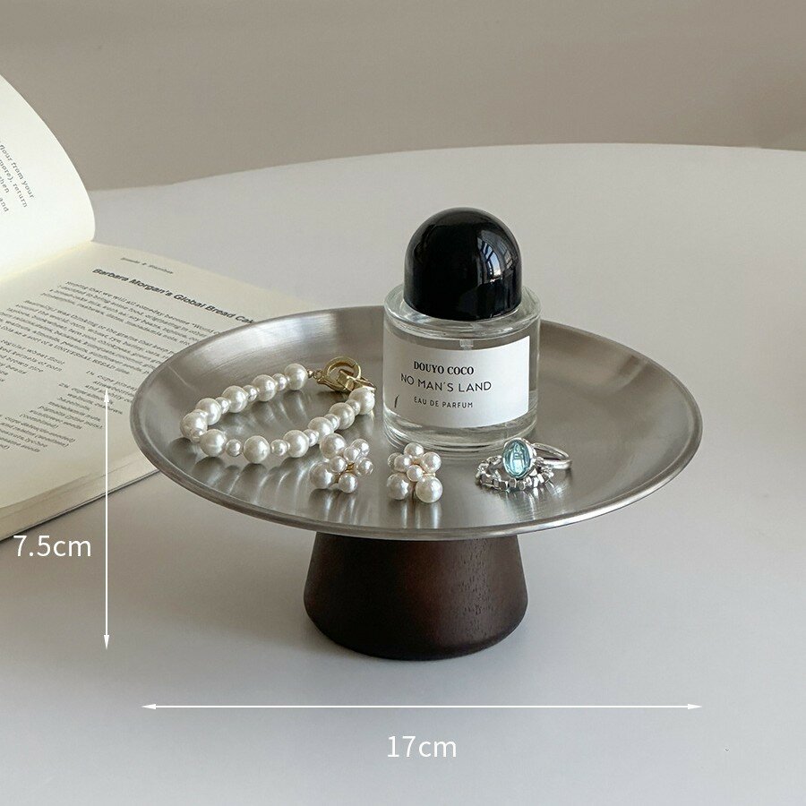 Поднос для ароматерапии, поднос для серег и ожерелий, декор для спальни, настольное украшение, хранение ключей в прихожей