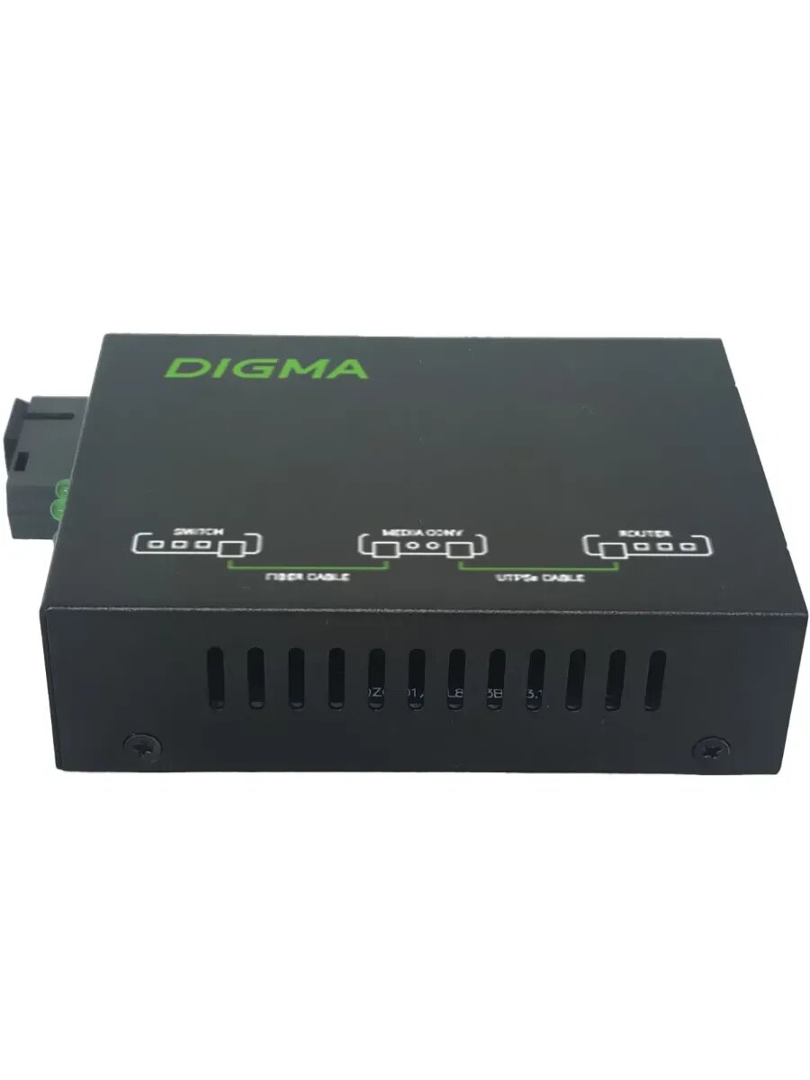 Медиаконвертер Digma DMC-1G53-20B
